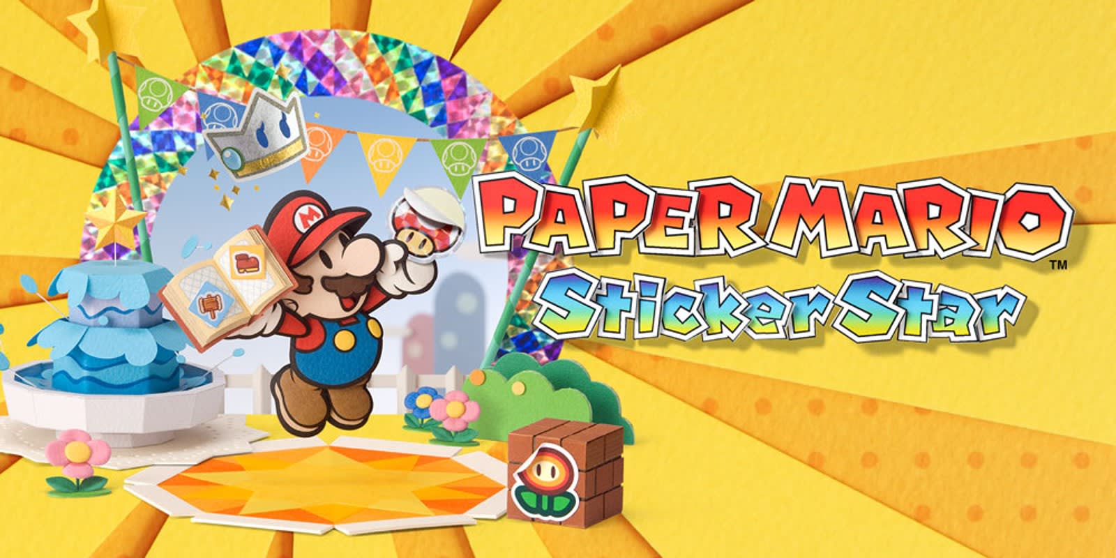 Paper Mario Sticker Star Nintendo 3DS Games Nintendo